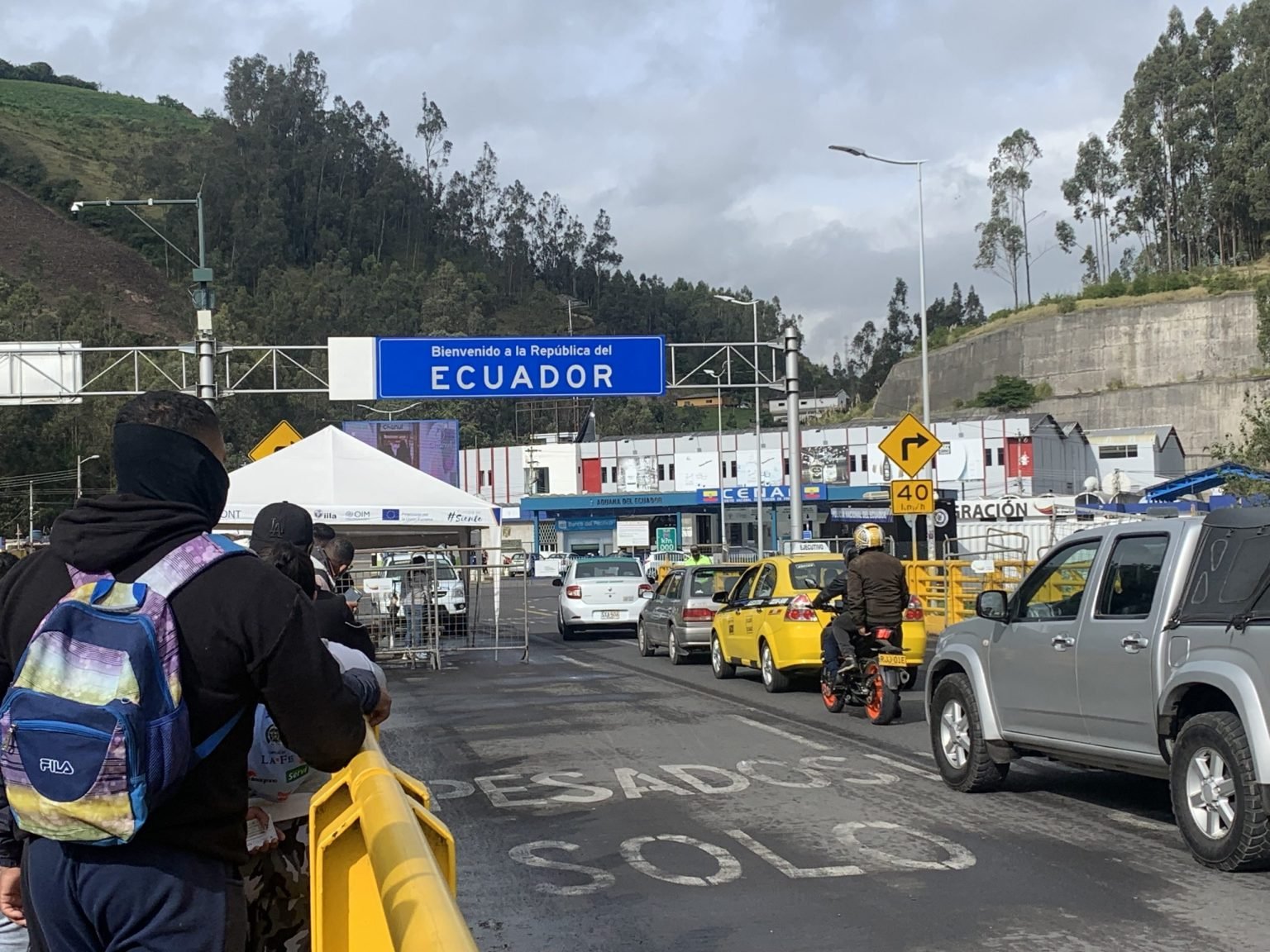 Frontera terrestre Rumichaca: Cómo cruzarla Colombia-Ecuador