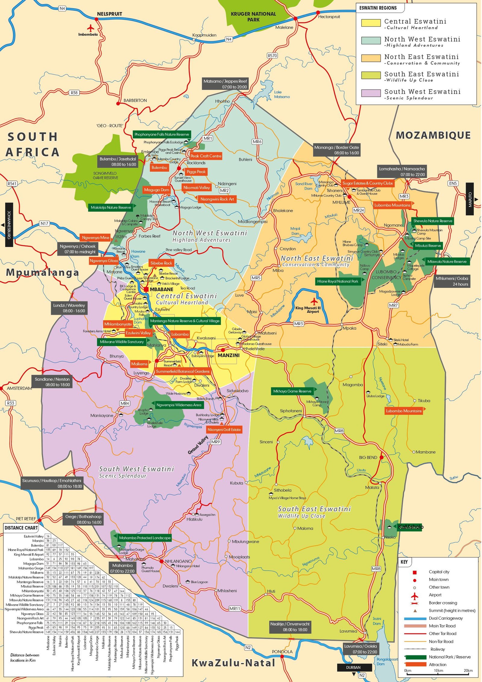 【GUIDE】How to cross from SOUTH AFRICA to ESWATINI by car